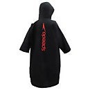 Adult Thermal Dry Change Robe Black/Red | Speedo