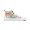 Akedo x DC Comics Batman Classic Kids' High Top - White Clothing - Zavvi US