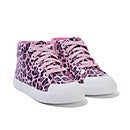Infant Girls Tovni Hi Leopard Patent Leather Pink | Kickers