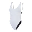 FLU3NTE Thin Strap Swimsuit White | Speedo