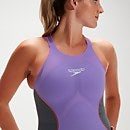 Women's Fastskin LZR Pure Intent Purple Reign Openback Kneeskin | Speedo