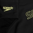 Boys 6.5cm Logo Brief Black/Yellow | Speedo