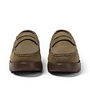 Adult Unisex Lennon Loafer Leather Dark Green | Kickers