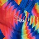 Women's Allover Digital Leaderback Swimsuit Red/Pink/Orange | Speedo