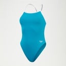 Women's Solid Vback Swimsuit Blue/Red | Speedo
