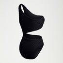 FLU3NTE Cut Out Asymmetric Swimsuit Grey | Speedo