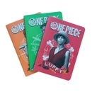 One Piece Netflix - Monkey D. Luffy, Roronoa Zoro And Nami Pack Of 3 A5 ...