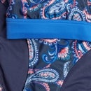Women's Printed Banded Triangle Bikini Blue/Navy | Speedo