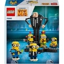 LEGO Despicable Me Brick-Built Gru and Minions Toy Set 75582 Toys ...