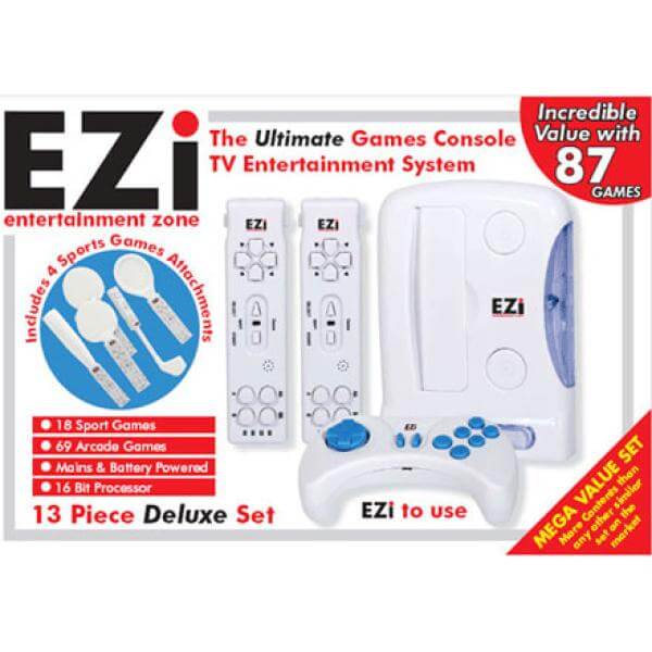 EZi Interactive Games Console TV Entertainment System Unique Gifts ...