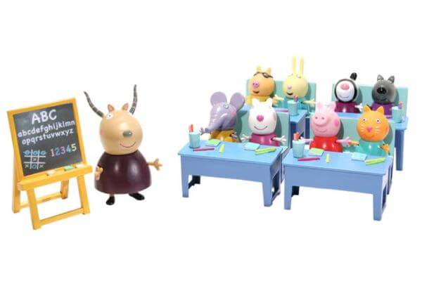 Peppa Pig Classroom Playset Toys - Zavvi UK