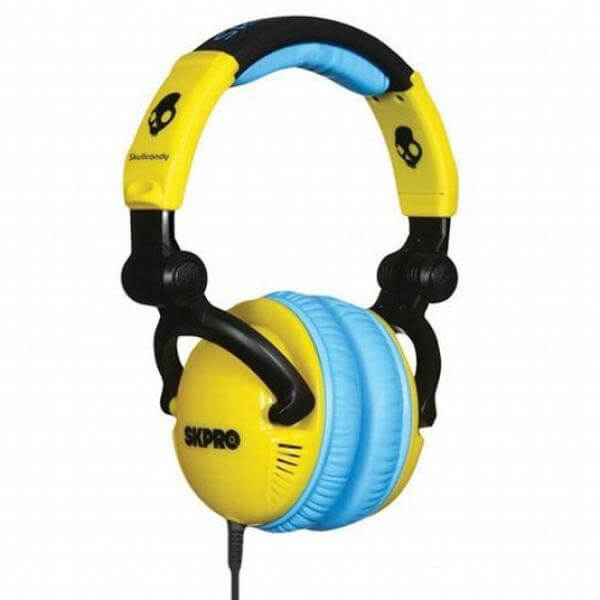 Skullcandy SK Pro Headphones (Yellow) Electronics - Zavvi UK