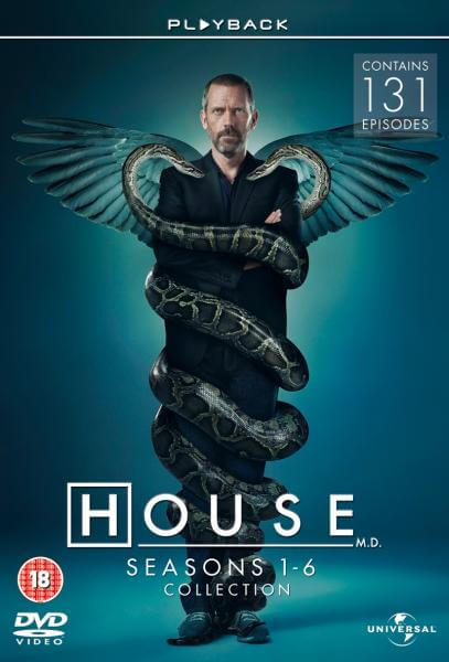 House M.D - Seasons 1-6 Box Set DVD - Zavvi UK