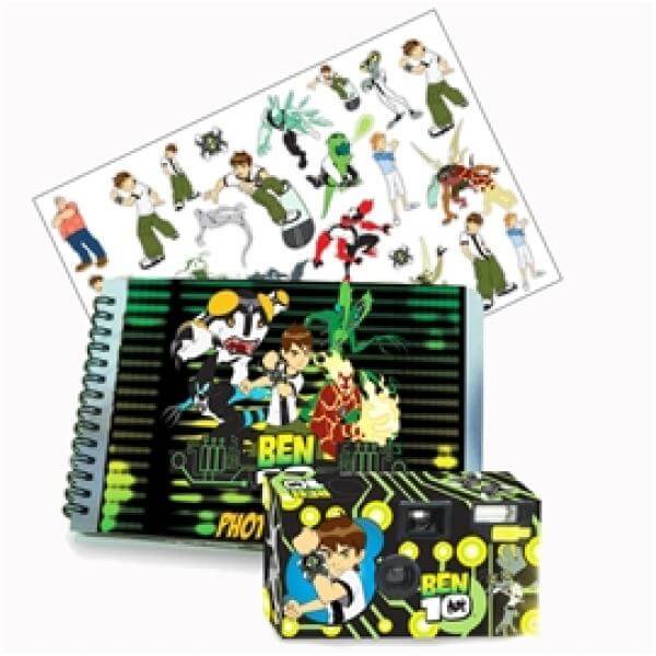 Ben 10 Camera Set with stickers Toys - Zavvi UK