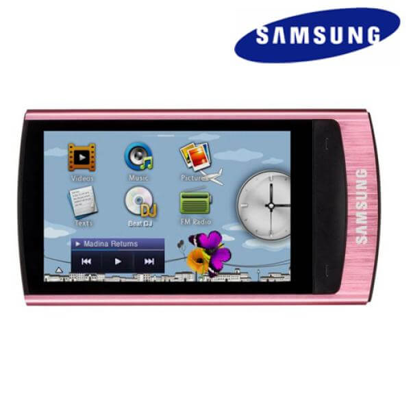 Samsung R1 8GB MP3 Player - Pink Electronics - Zavvi UK