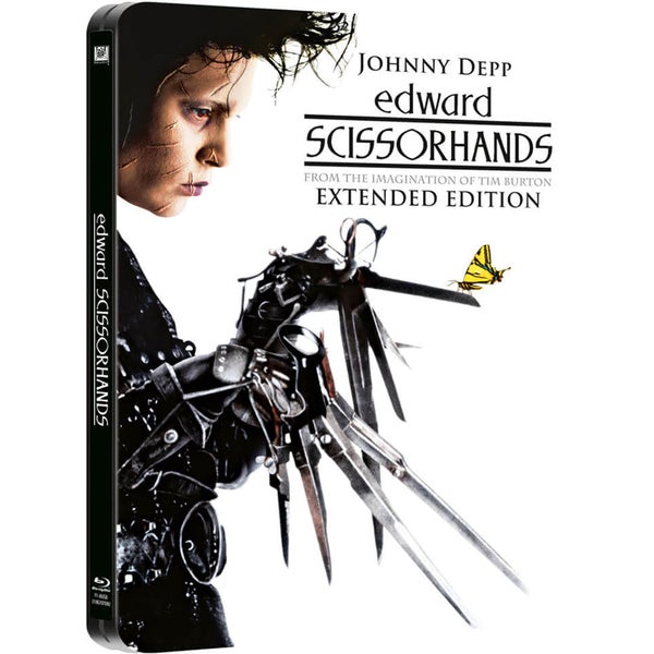 Edward Scissorhands - Limited Edition Steelbook (Includes DVD) Blu-ray ...