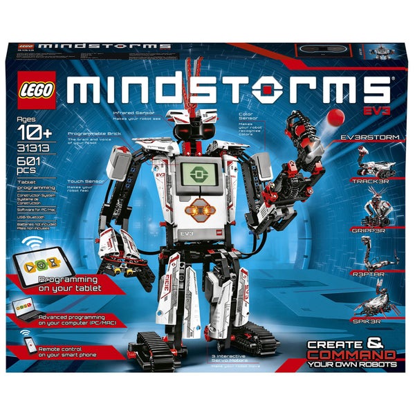 LEGO MINDSTORMS: EV3 Robot Coding Robotics Kit (31313) Toys - Zavvi UK