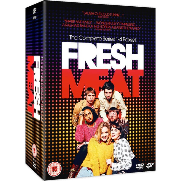 Fresh Meat - Series 1-4 DVD - Zavvi UK