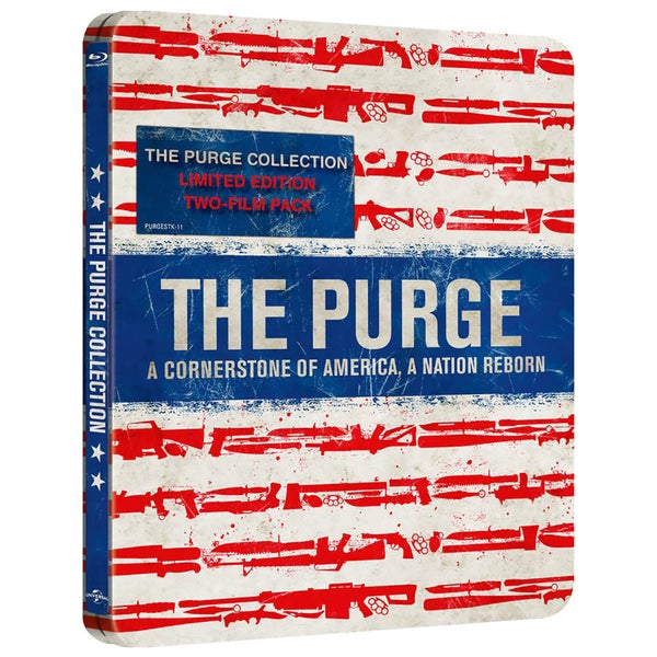 The Purge/The Purge: Anarchy: Limited Edition Steelbook Blu-ray - Zavvi UK