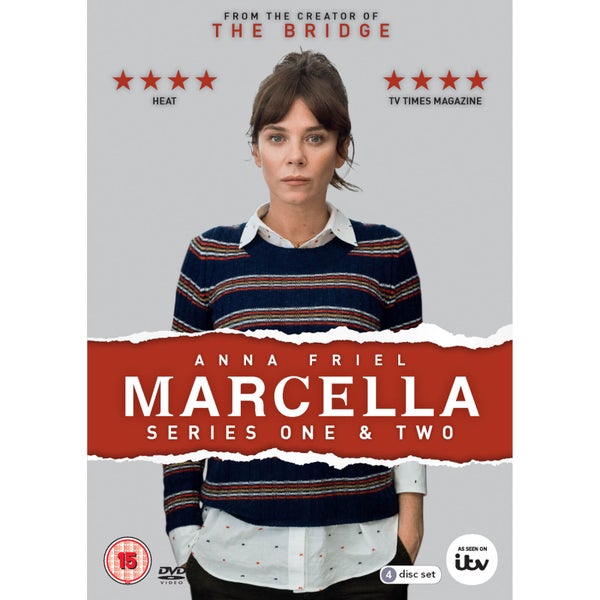 Marcella - Series 1 and 2 Complete Boxed Set DVD - Zavvi UK
