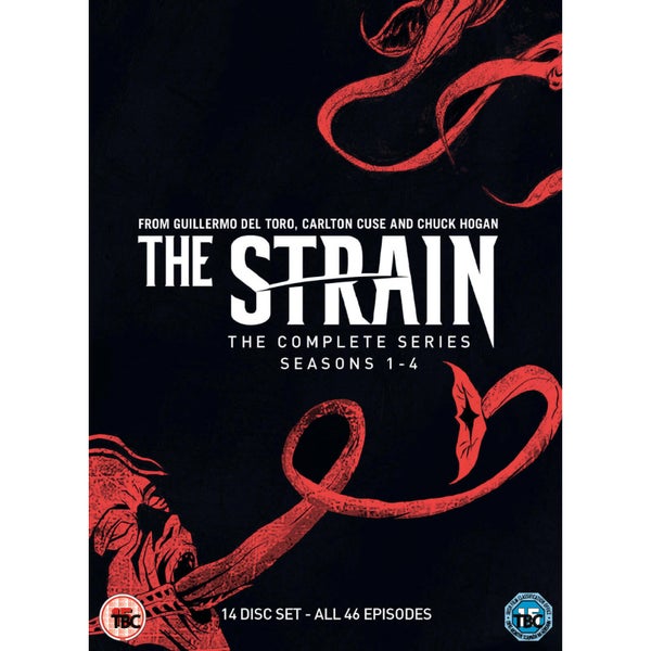 The Strain Complete Series Seasons 1 4 Dvd Zavvi Uk