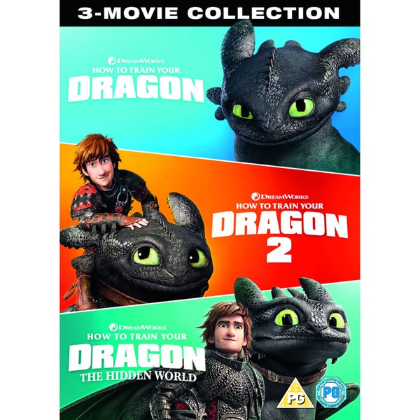 How to Train Your Dragon - 3 Movie Collection DVD | Zavvi Australia