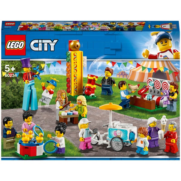 LEGO City: Town People Pack - Fun Fair Minifigures: Set (60234) Toys ...