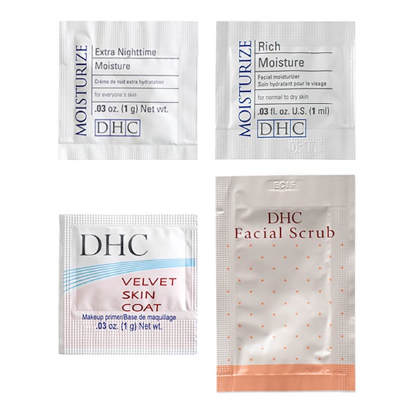 DHC Japanese Skincare Discovery Sample Kit 6g (Free Gift) | LOOKFANTASTIC AU