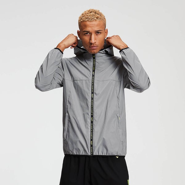 MP Men's Training Reflective Jacket - Silver | TheHut.com
