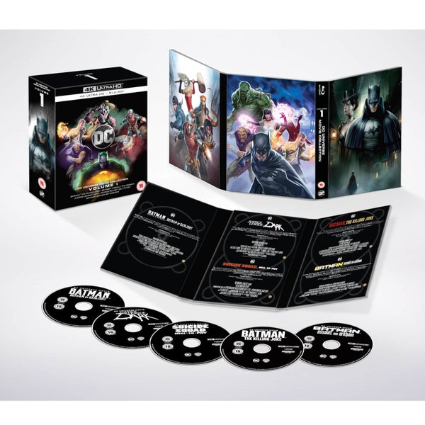 DC Animated Collection: Volume 1 - 4K Ultra HD 4K - Zavvi UK