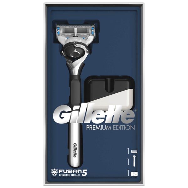 Gillette Fusion5 Men's ProShield Chill Chrome Razor Gift Set - Entrega ...