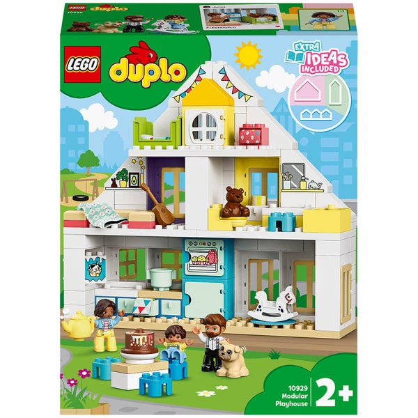 LEGO DUPLO Town: Modular Playhouse 3in1 Building Set (10929) Toys ...