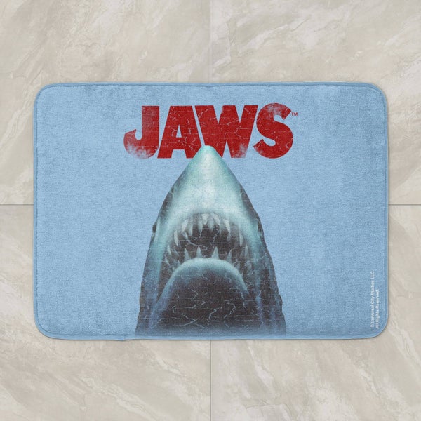 Jaws Logo Bath Mat Homeware | Zavvi Australia