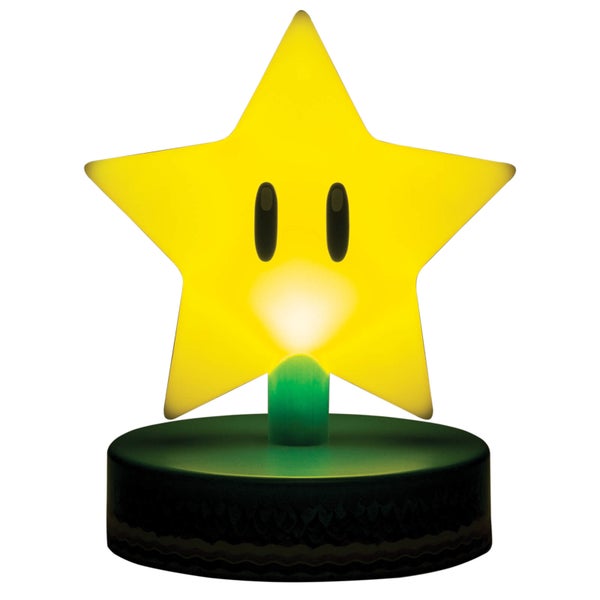 Super Mario Super Star Icon Light Traditional Gifts - Zavvi UK