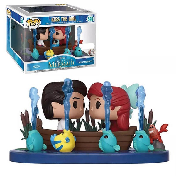 Disney The Little Mermaid Kiss The Girl EXC Pop! Movie Moment ...