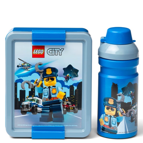 LEGO Storage City Lunch Box Set Toys - Zavvi UK