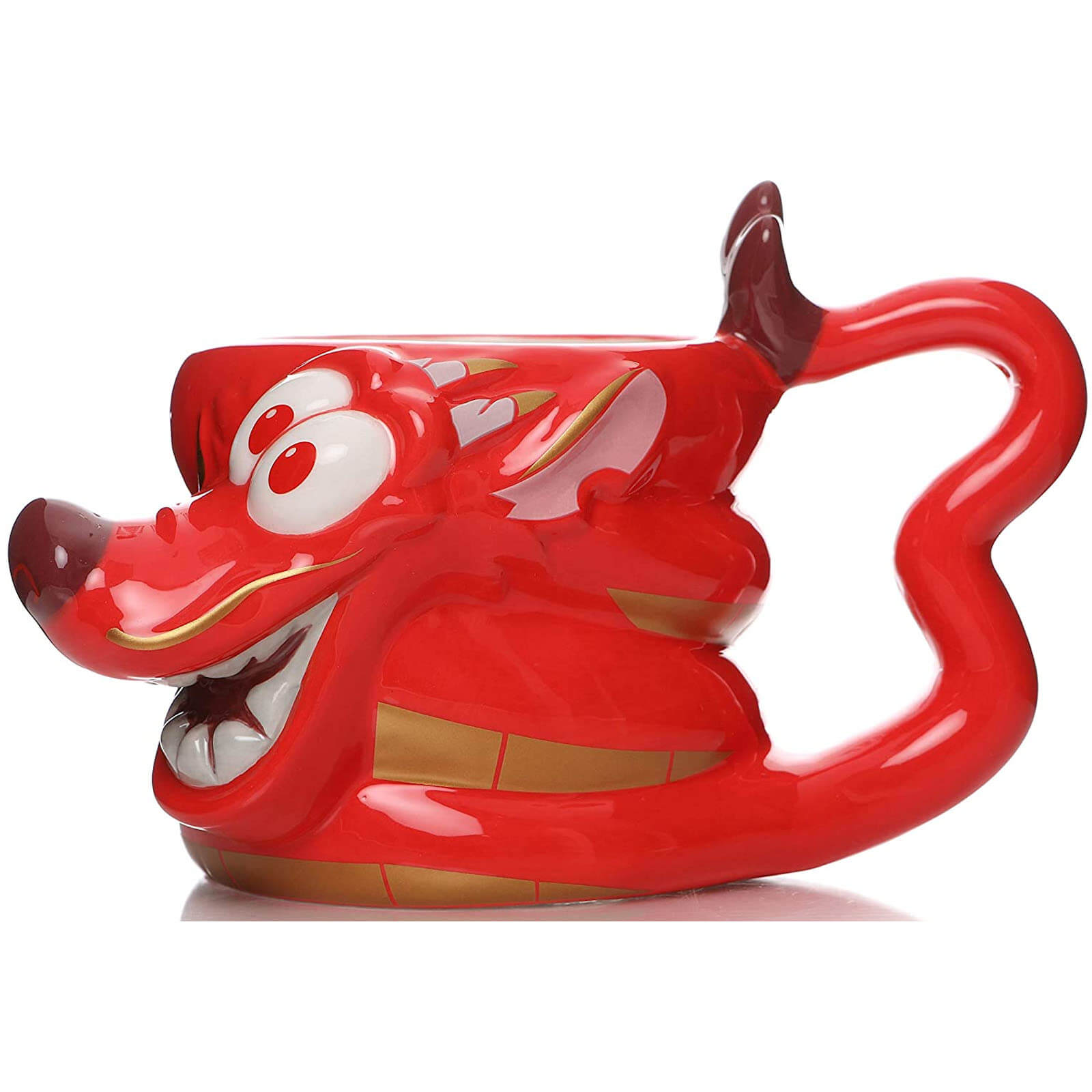 Mulan Shaped Mushu Mug Traditional Gifts - Zavvi UK