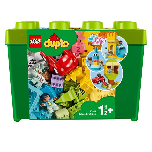 LEGO DUPLO Classic: Deluxe Brick Box Building Set (10914) Toys - Zavvi UK