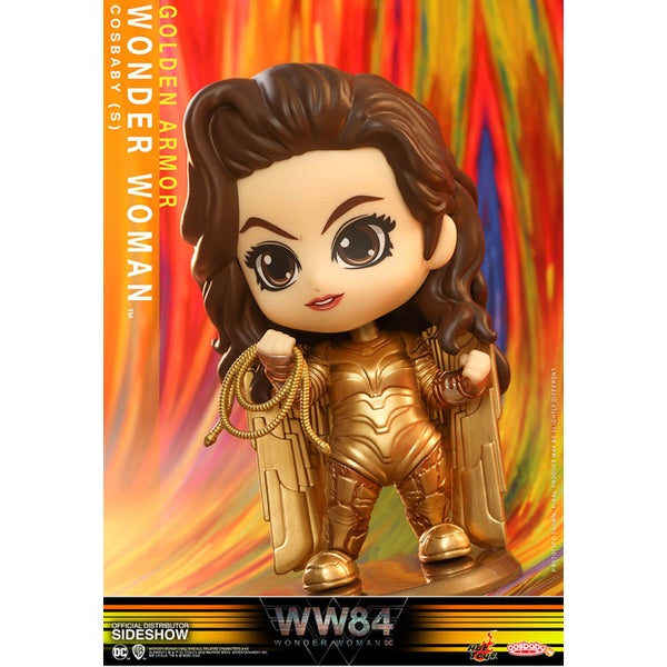 Hot Toys DC Comics Wonder Woman 1984 Cosbaby Mini Figure Golden Armour ...