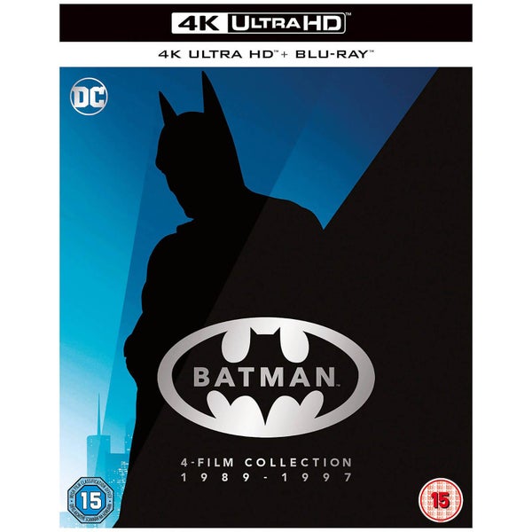 Batman 4-Film Collection - 4K Ultra HD Boxset 4K - Zavvi UK