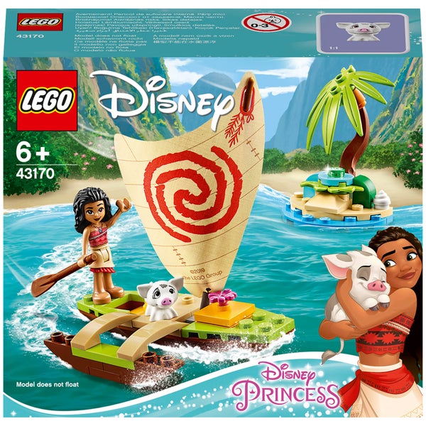 LEGO Disney Princess: Moana's Ocean Adventure (43170) Toys - Zavvi US