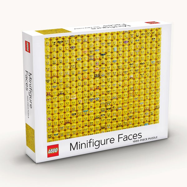 LEGO Minifigure Faces 1000-Piece Puzzle Unique Gifts - Zavvi UK