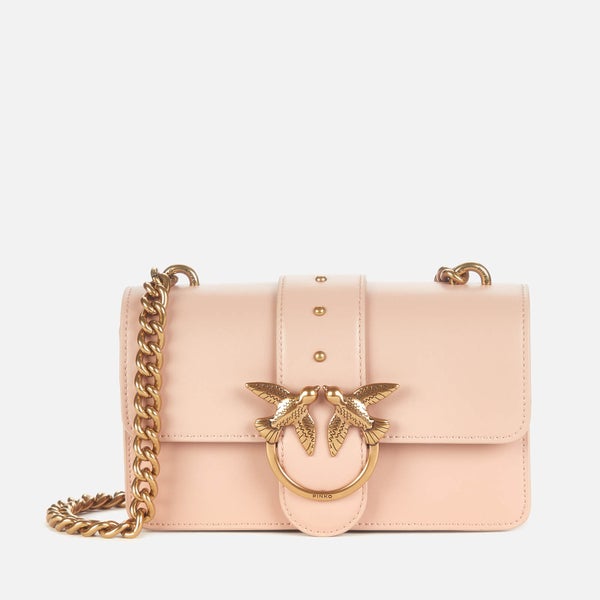Pinko Women's Love Mini Icon Simply Bag - Powder Pink | 免邮