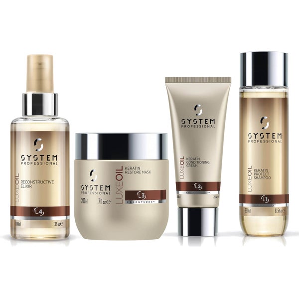 System Professional Luxe Oil Keratin Kit - LOOKFANTASTIC