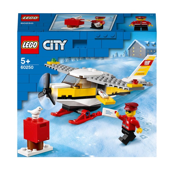 LEGO City: Mail Plane Toy (60250) Toys - Zavvi US