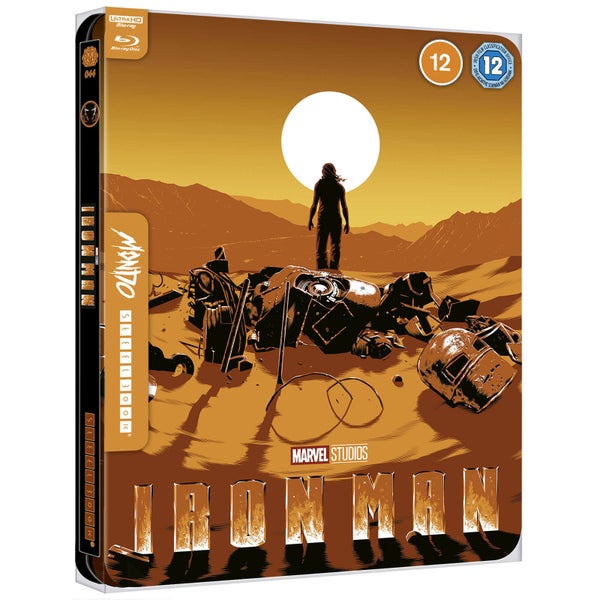 Marvel Studios' Iron Man -Mondo#44 Zavvi Exclusive 4K Ultra HD ...