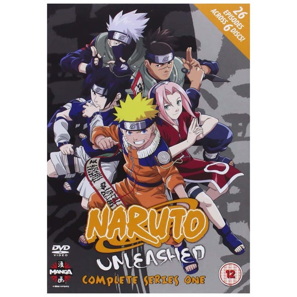 Naruto Unleashed - Complete Series 1 DVD - Zavvi UK