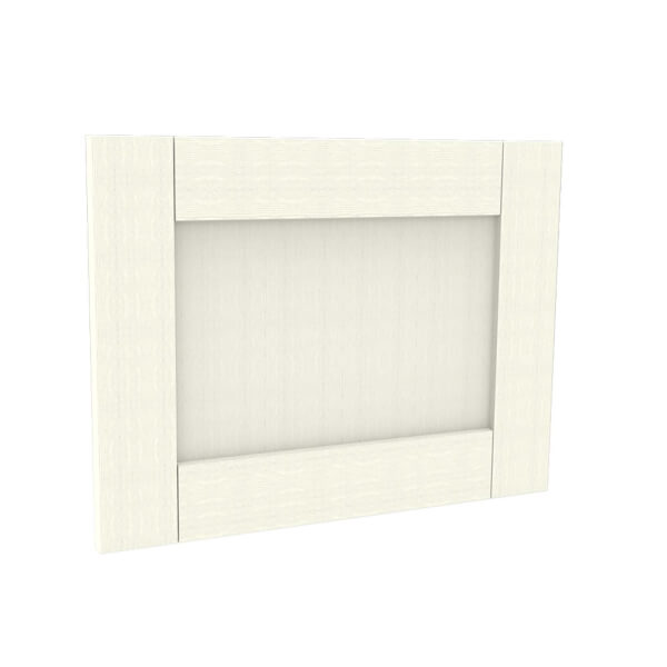 Offer Homebase Timber Shaker Ivory Painted Integrated Extractor