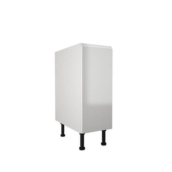 Offer Homebase Handleless White Gloss 300mm Base Unit Homebase