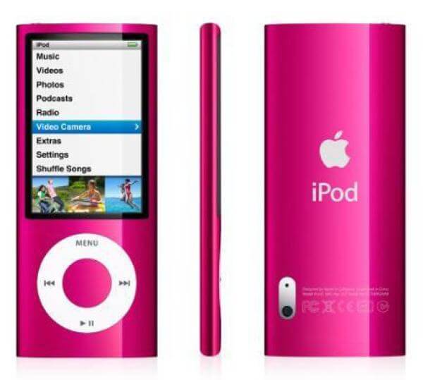 Ipod 5 Pink Front And Back